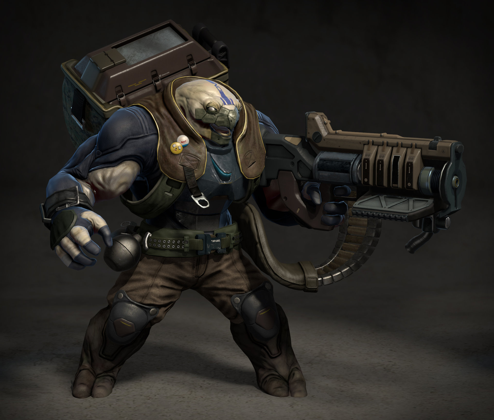 ArtStation - Turtle Dude, Ian Whittaker