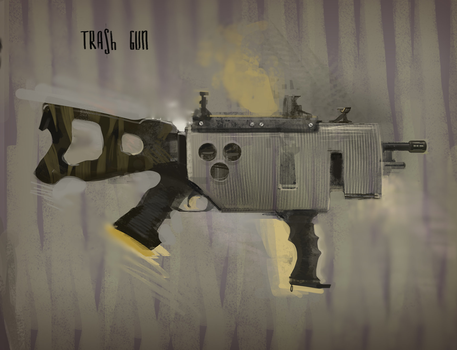 ArtStation - TrashGun