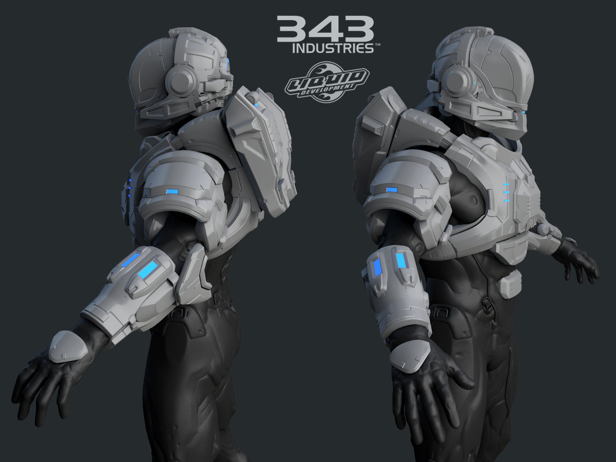 Halo 4 Spartan Armor Orbital