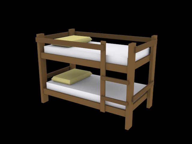 ArtStation - Bunk Bed