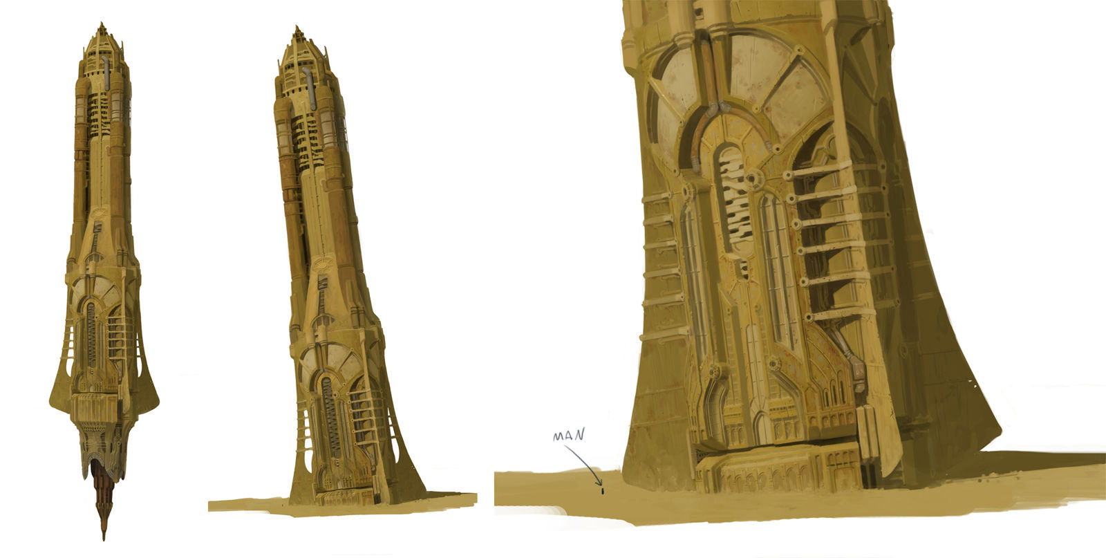 ArtStation - Crashed Space colony