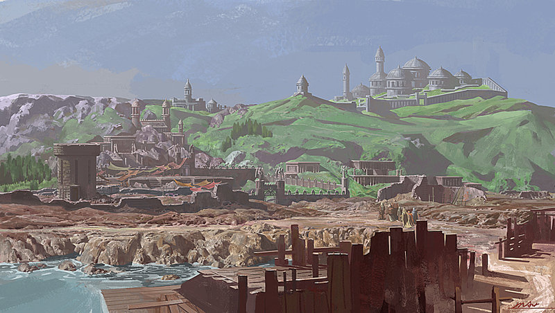 ArtStation - The holy city