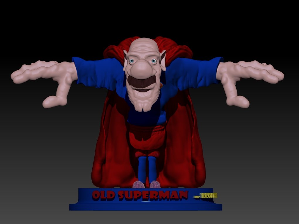 ArtStation - Old Superman 01