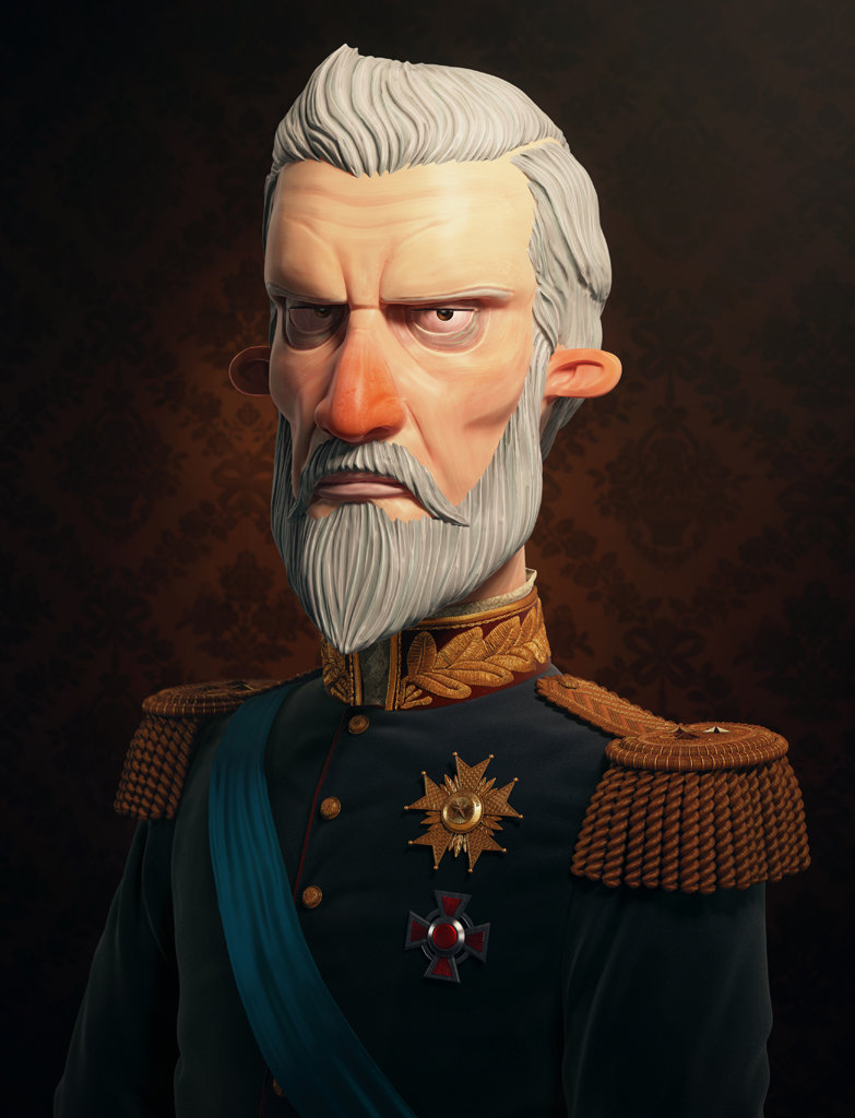ArtStation - General's Portrait