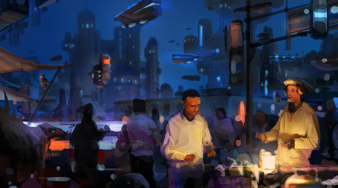 ArtStation - Bazaar/ Sketch