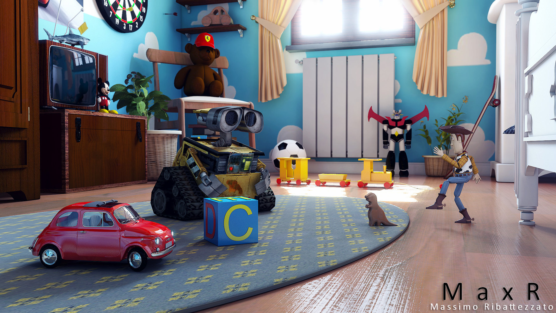 ArtStation - Toys Room