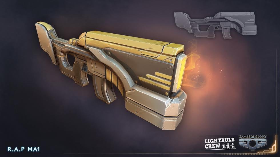 ArtStation - GOG_ R.A.P MA1Rifle