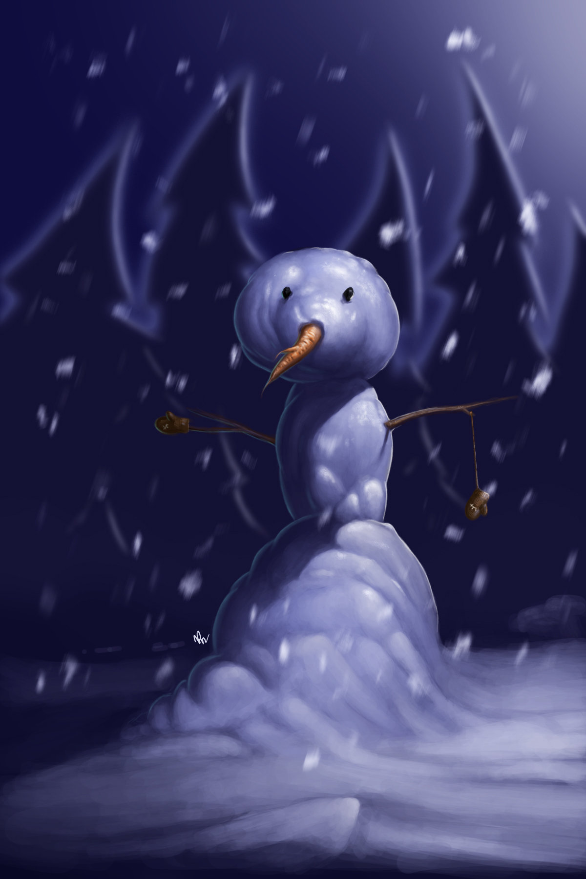 ArtStation - SnowMan