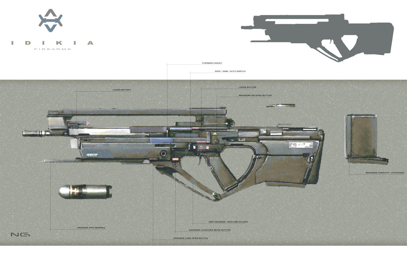 ArtStation - Assault Rifle