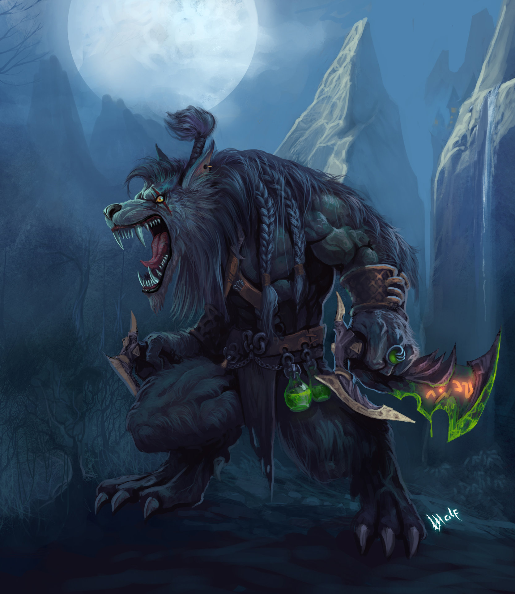 A History of Tal'doren: The Worgen Arrive Early (Warcraft AU/Alternate ...