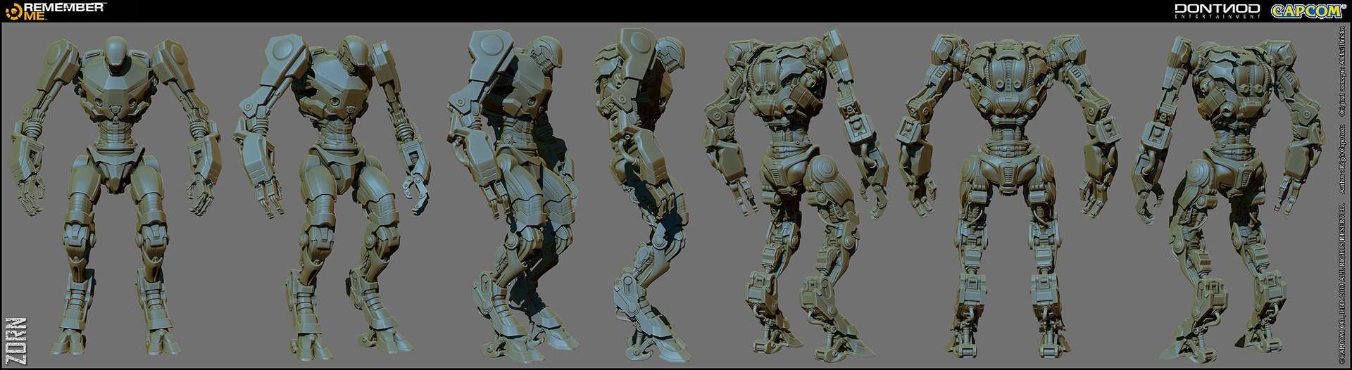 ArtStation - Remember Me - Zorn