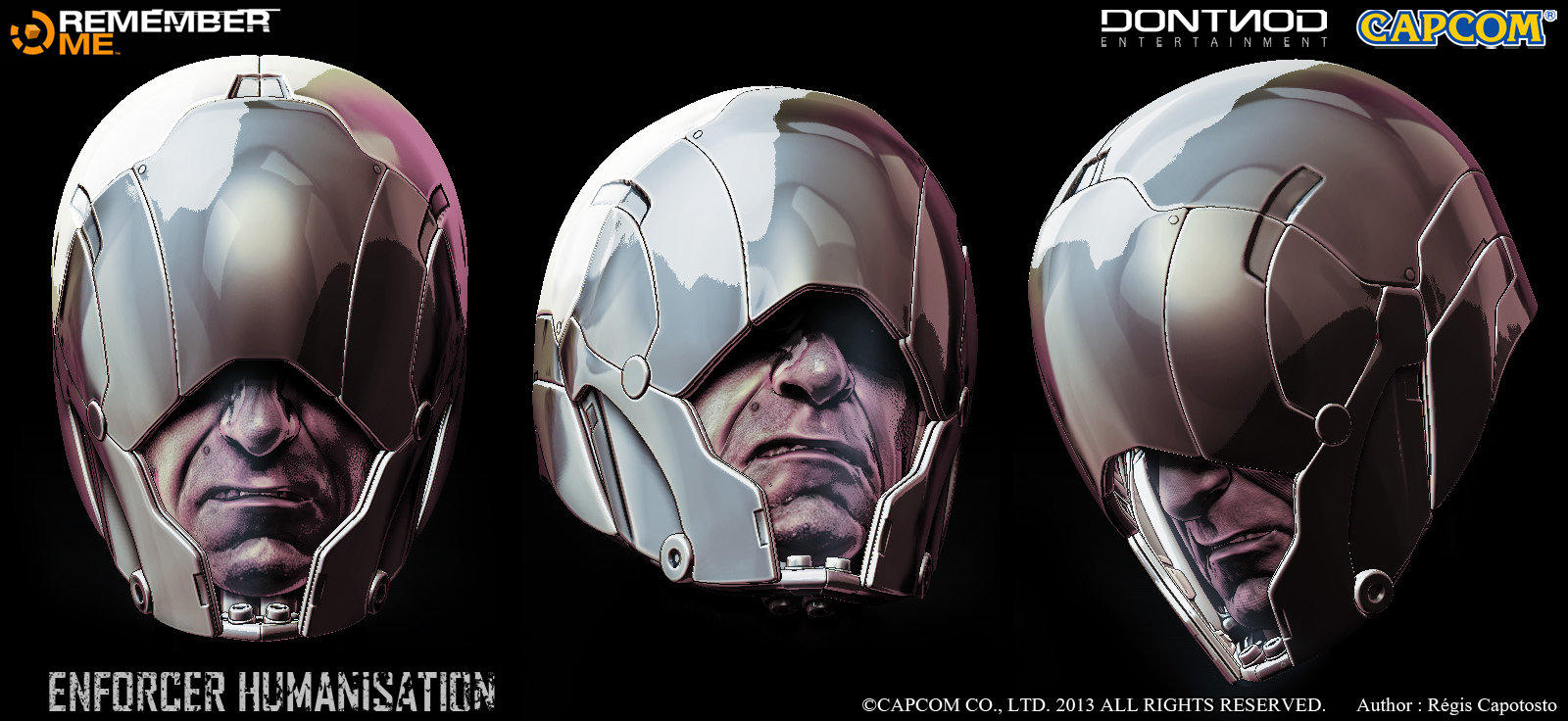 ArtStation - Remember Me - Enforcer