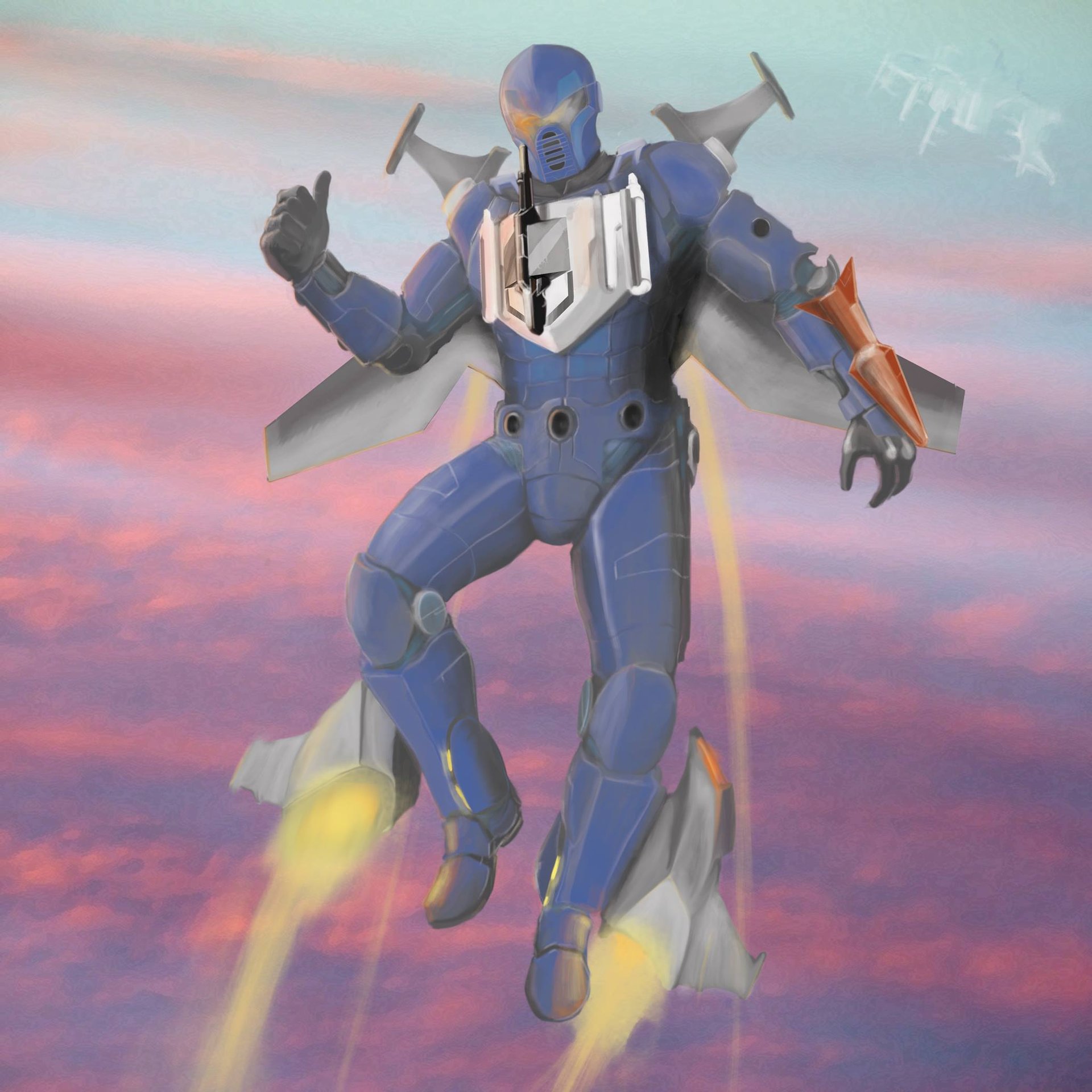 ArtStation - Ace with Sky Knight