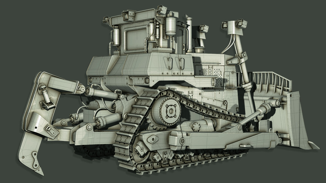 ArtStation - Cat Bulldozer