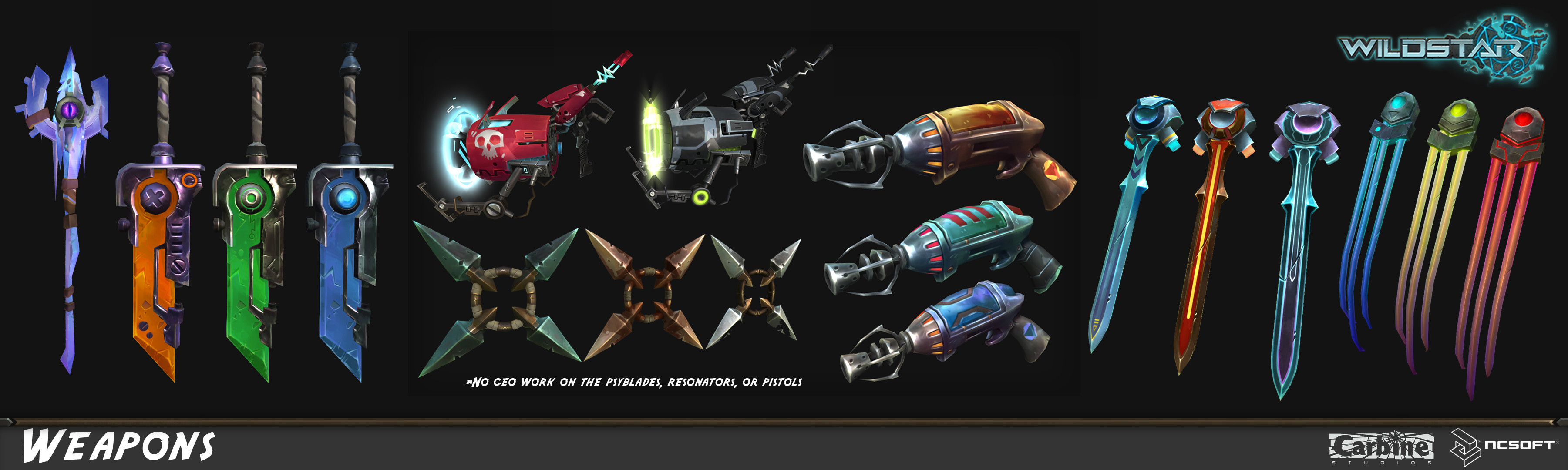 Steve Strickland - Wildstar Weapons