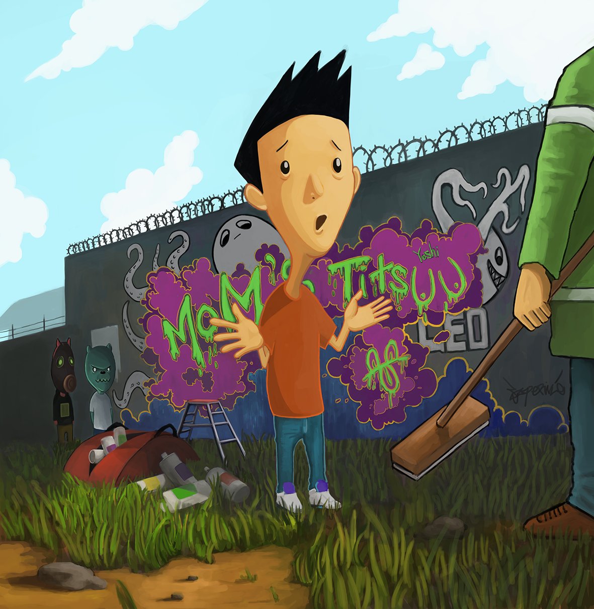 ArtStation - Graffiti boys