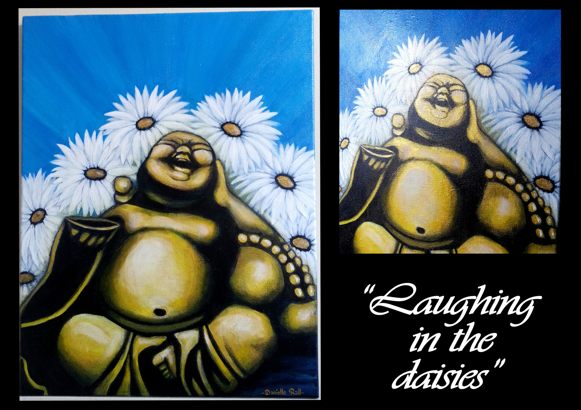 ArtStation - "Laughing in the daisies" - SOLD