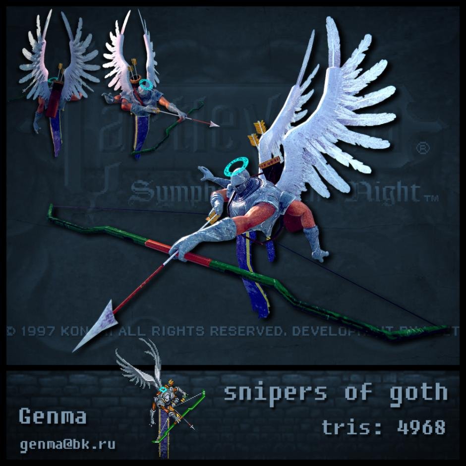 ArtStation - Snipers of goth