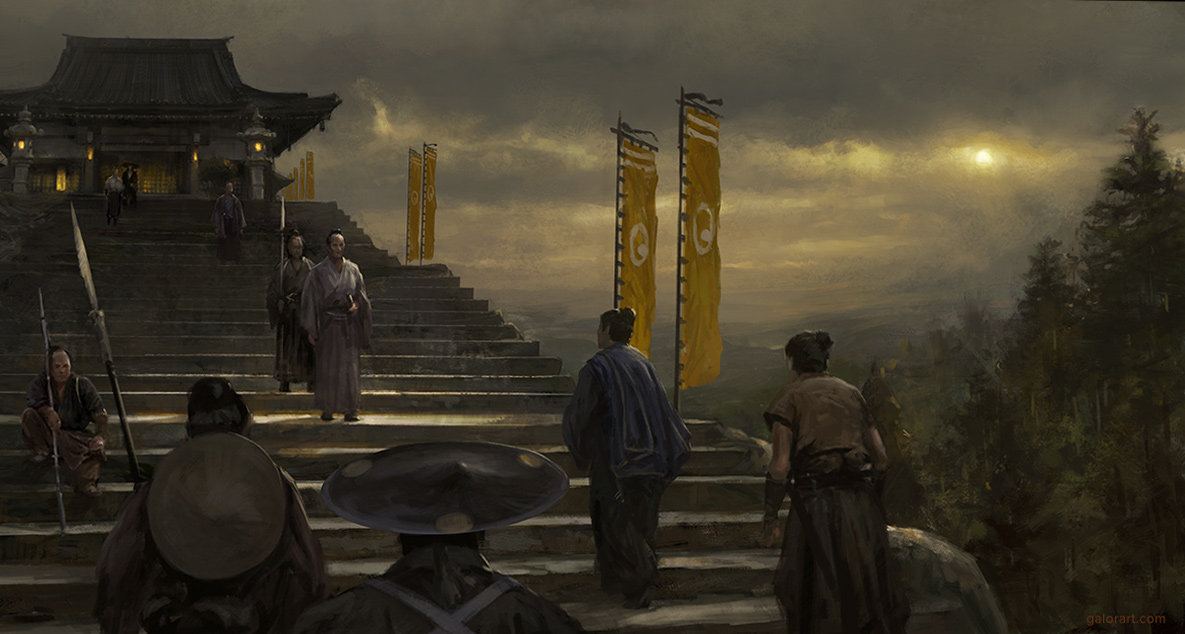 ArtStation - Samurai Pilgrim