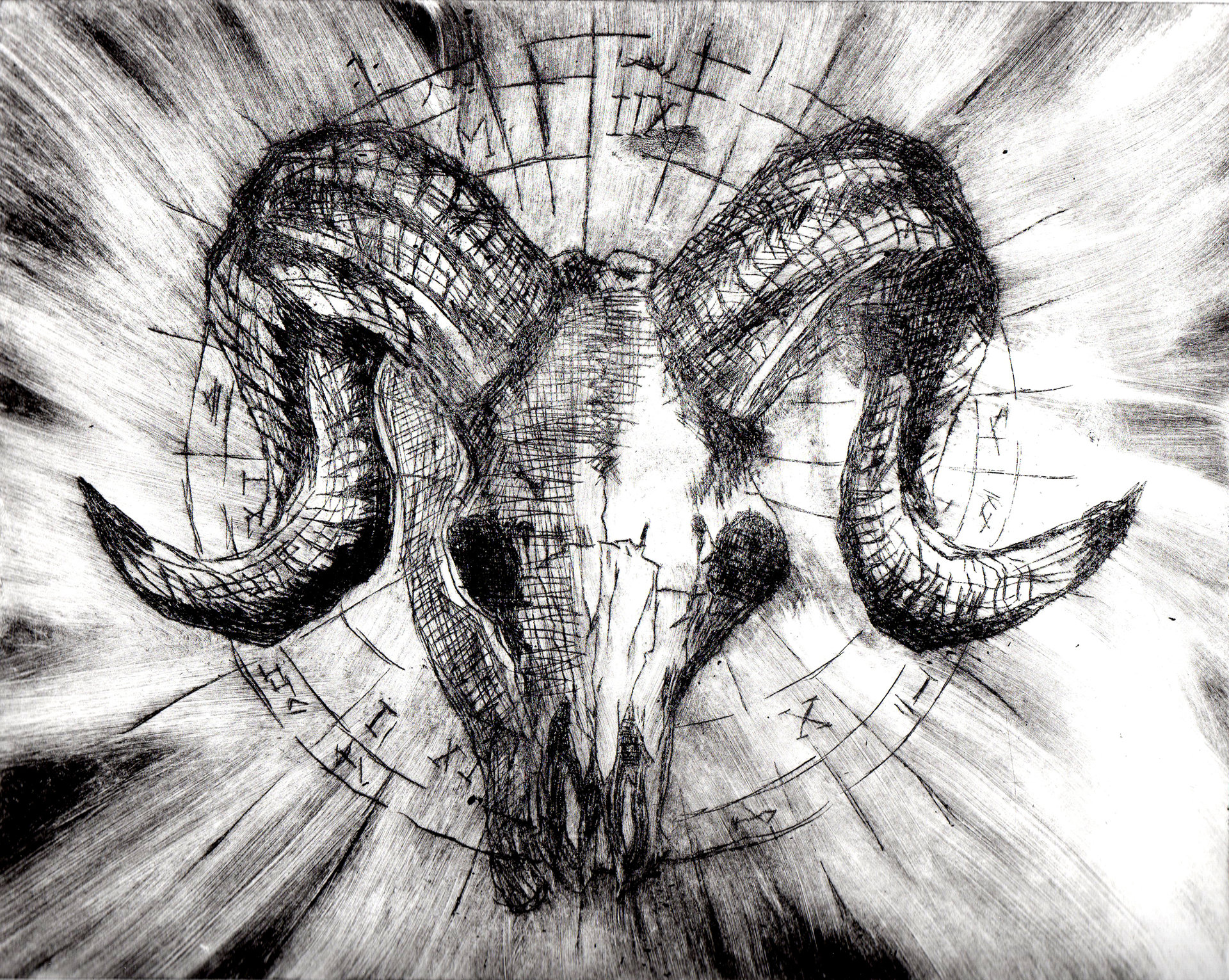 ArtStation - Ram's Skull