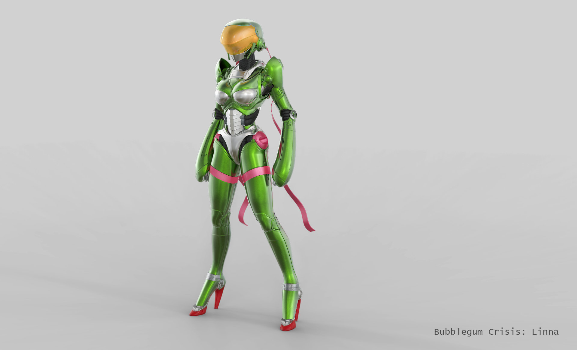 ArtStation - Linna from Bubblegum Crisis