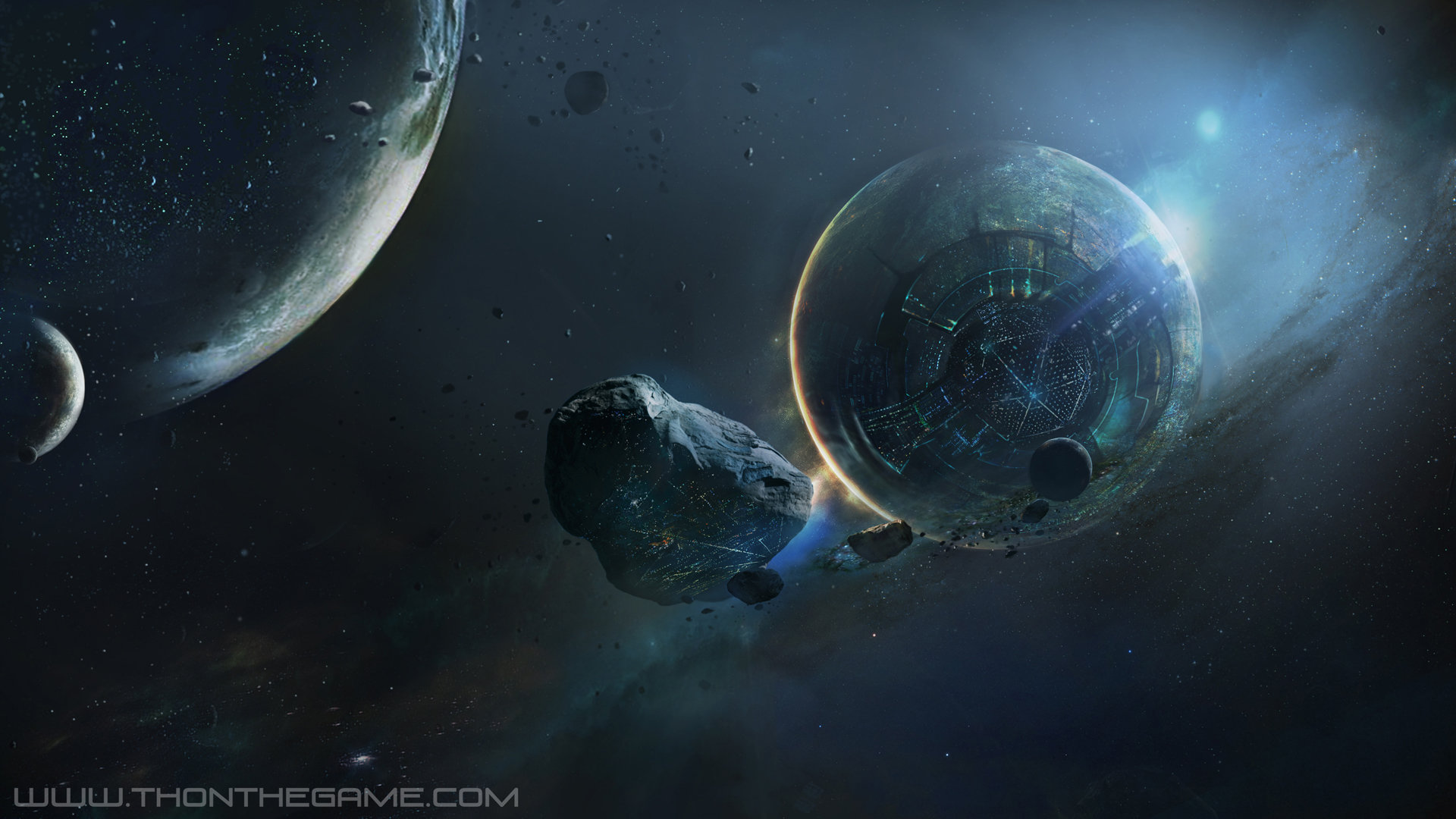ArtStation - A mechanical planet