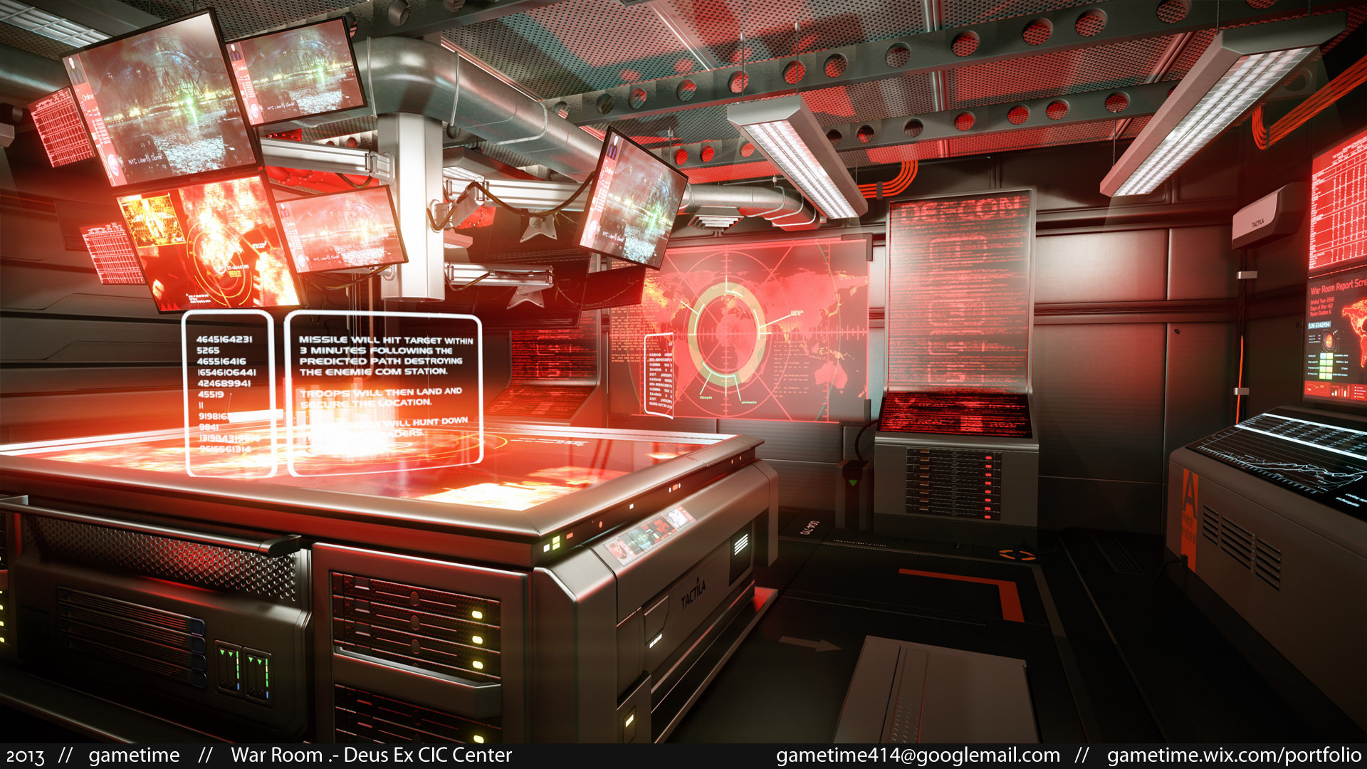 gametime 414 - Deus Ex -Combat Information Center