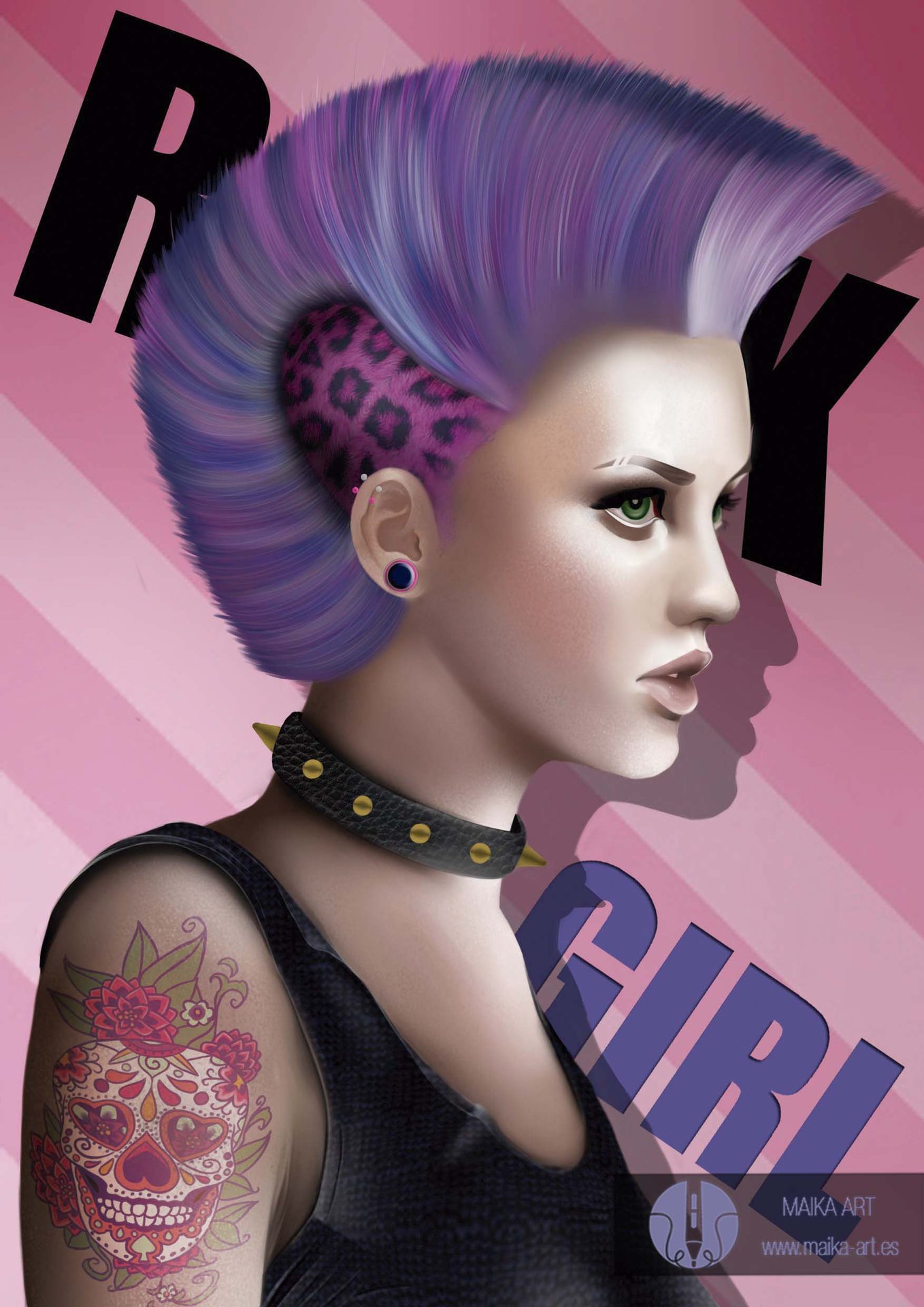 ArtStation - Punk Girl