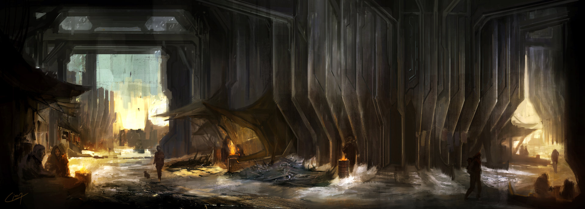 ArtStation - Abandoned Military Base