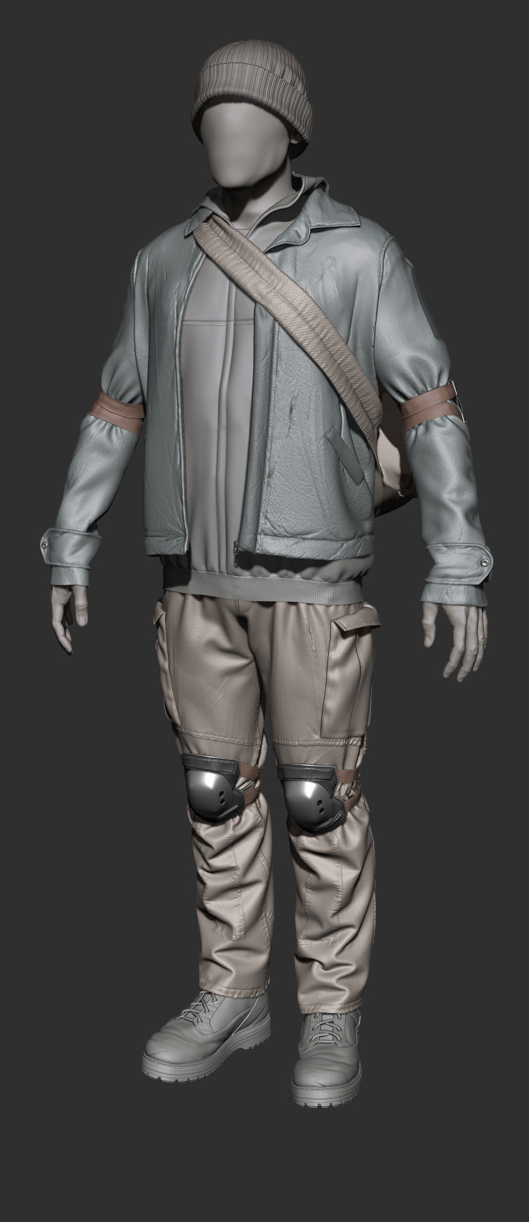 ArtStation - Generic male npc sculpt