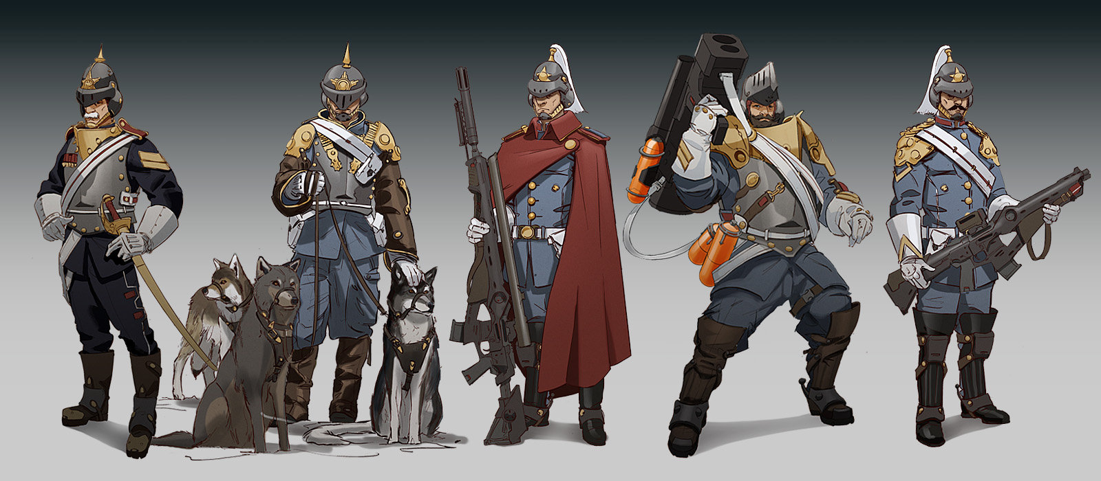 ArtStation - Royal Guard, Jake Gumbleton