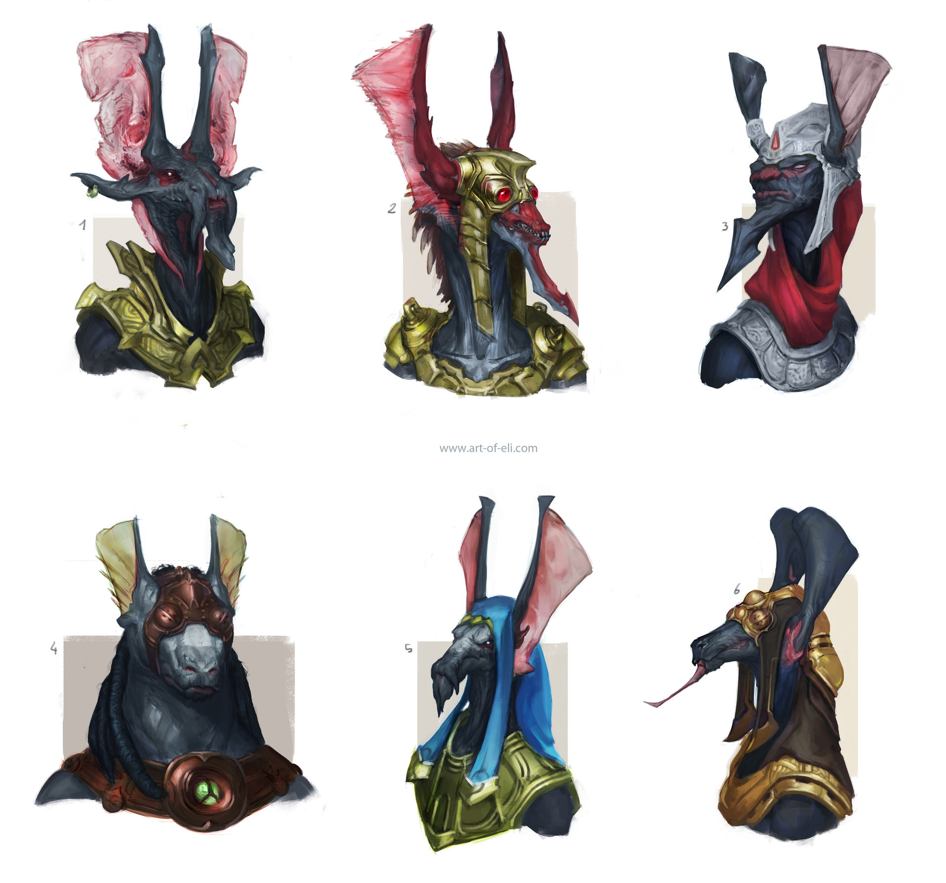 ArtStation - Disrupter Faces