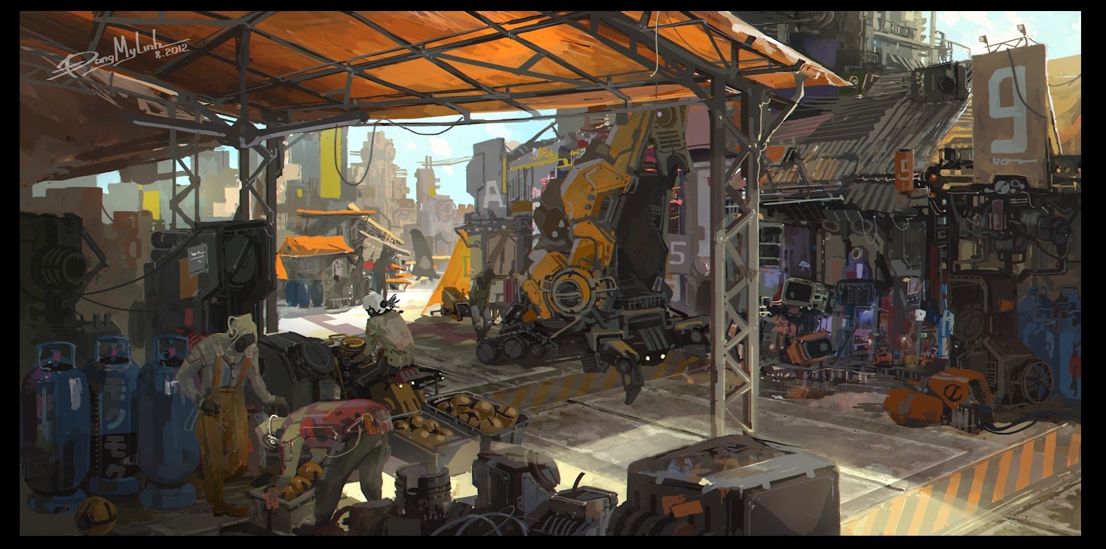 ArtStation - The Slum