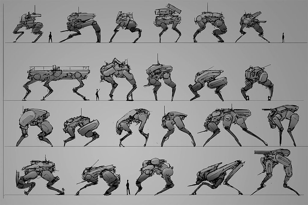 ArtStation - Mech thumbs