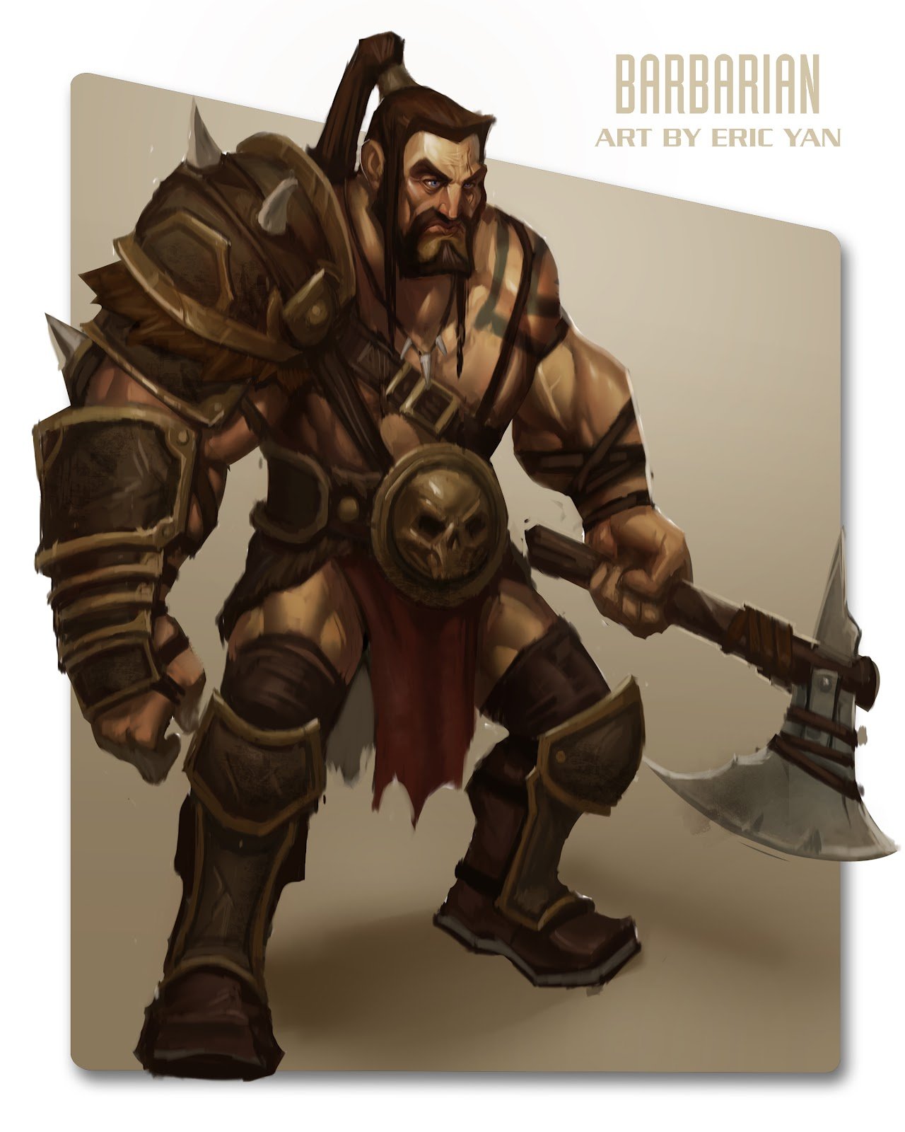 ArtStation - Barbarian
