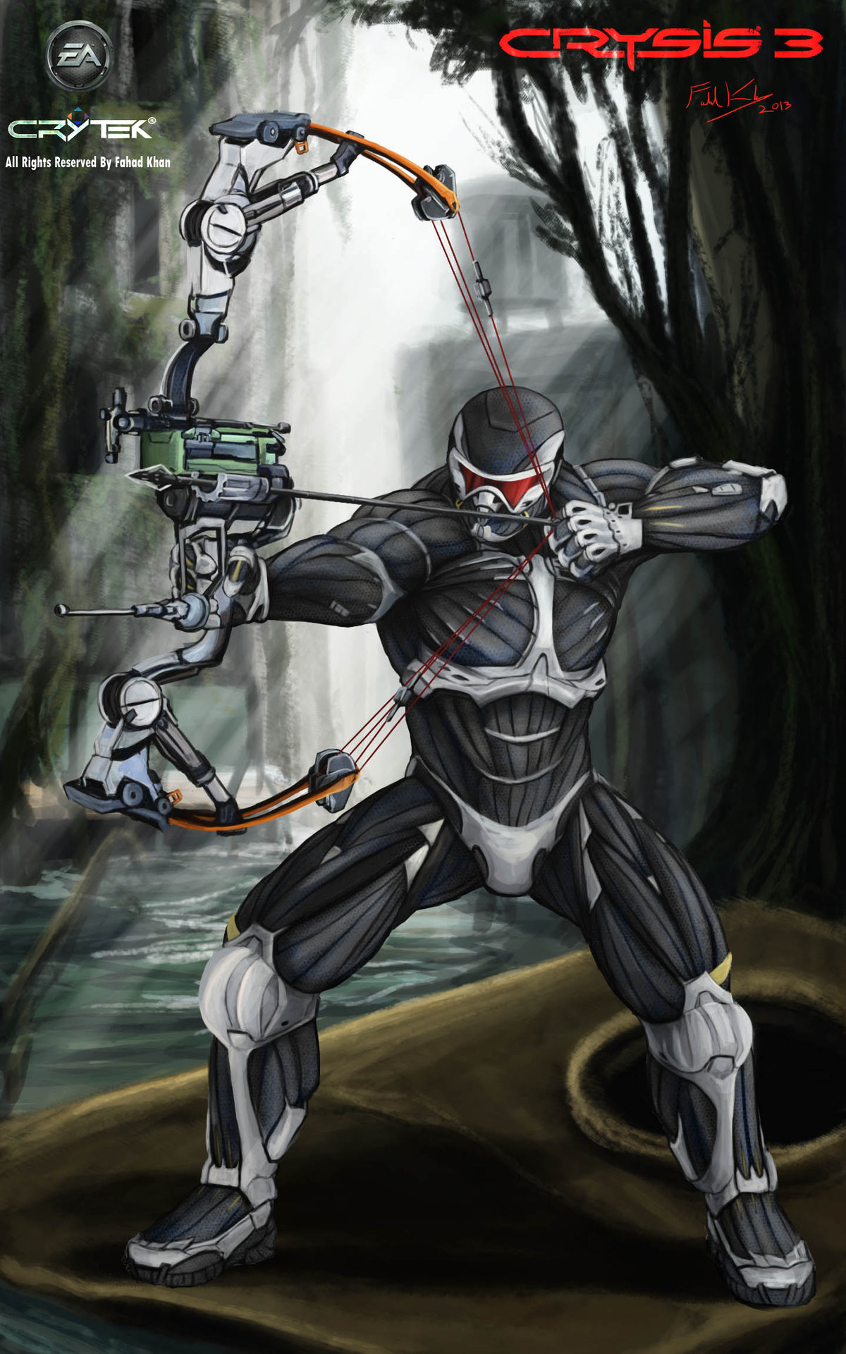 ArtStation - Crysis 3 Fanart, Fahad Khan