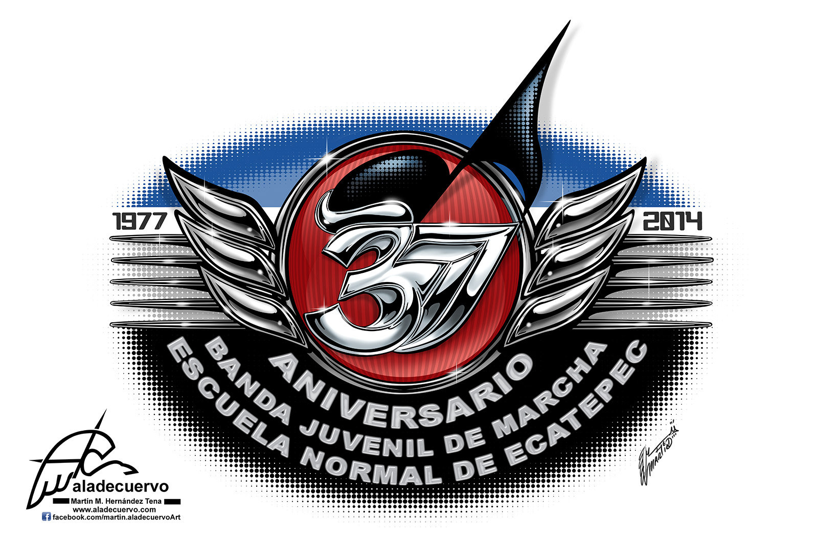 ArtStation - 37th Anniversary BJM ENE logo