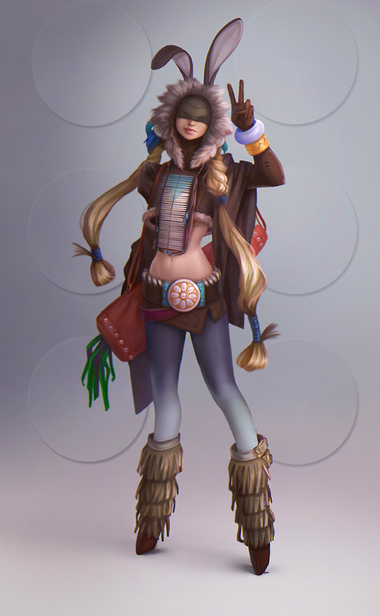 ArtStation - Rabbit-girl