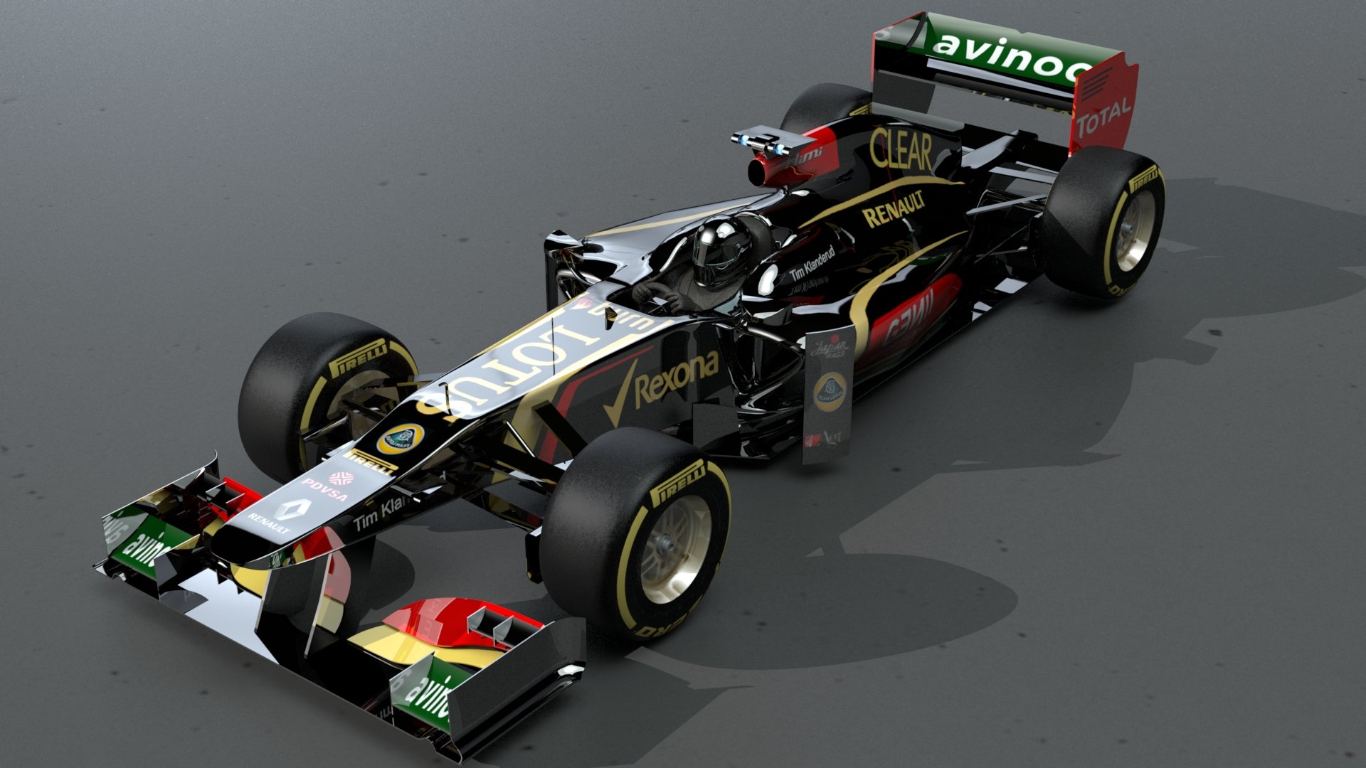 ArtStation - Lotus F1 Test Game Asset Model
