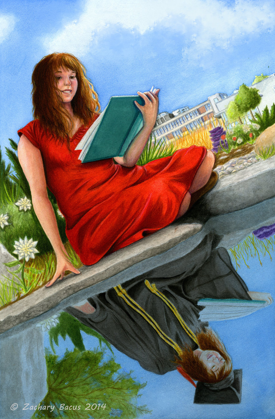 Zachary Bacus - Summer Term Book Cover: Reflection of the future