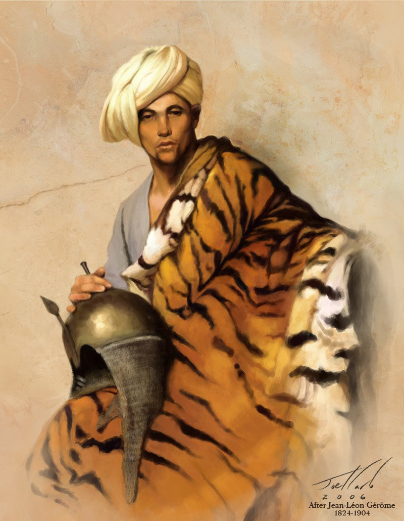 ArtStation - Pelt Merchant of Cairo - Master Study