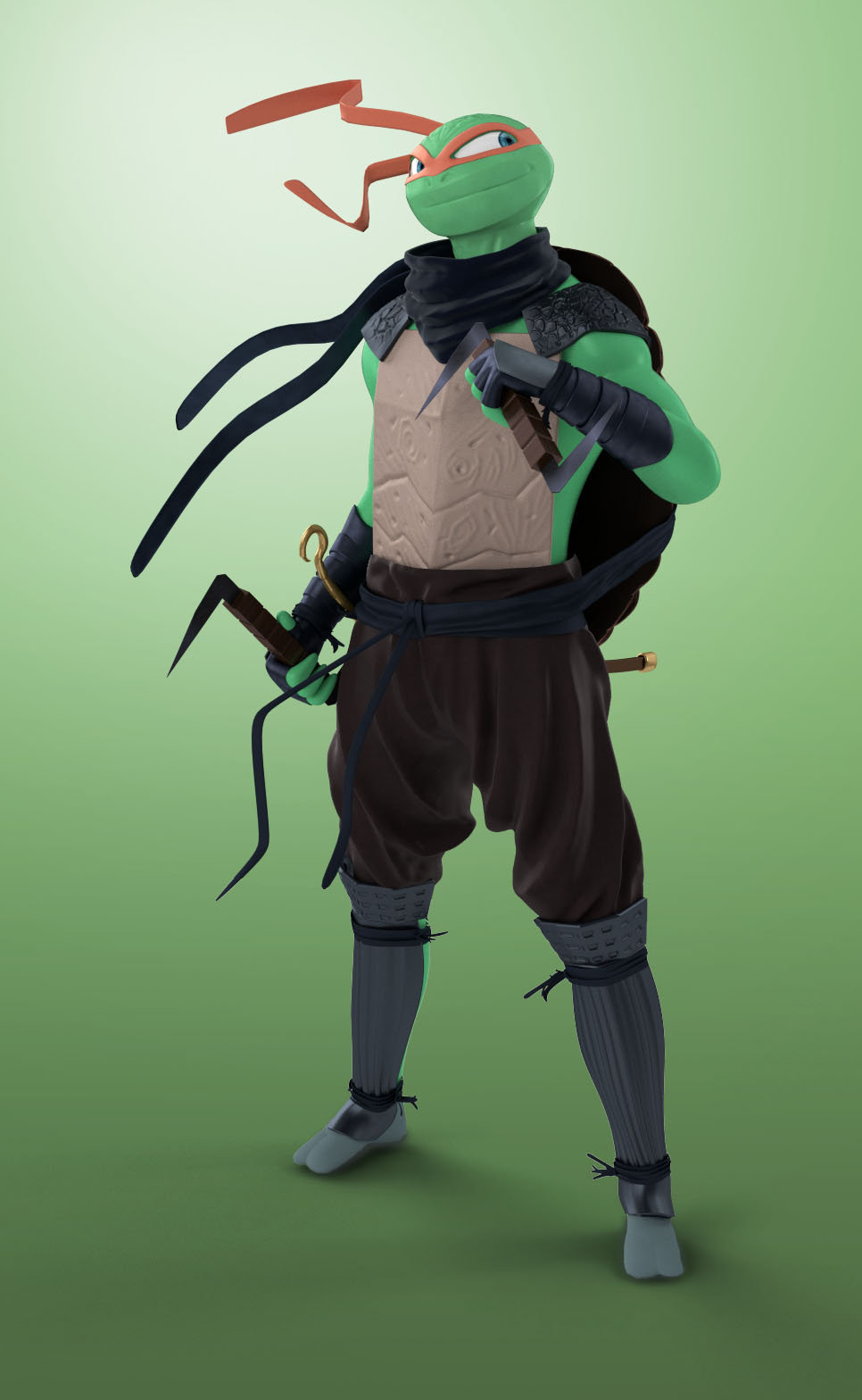 ArtStation - Mikey TMNT