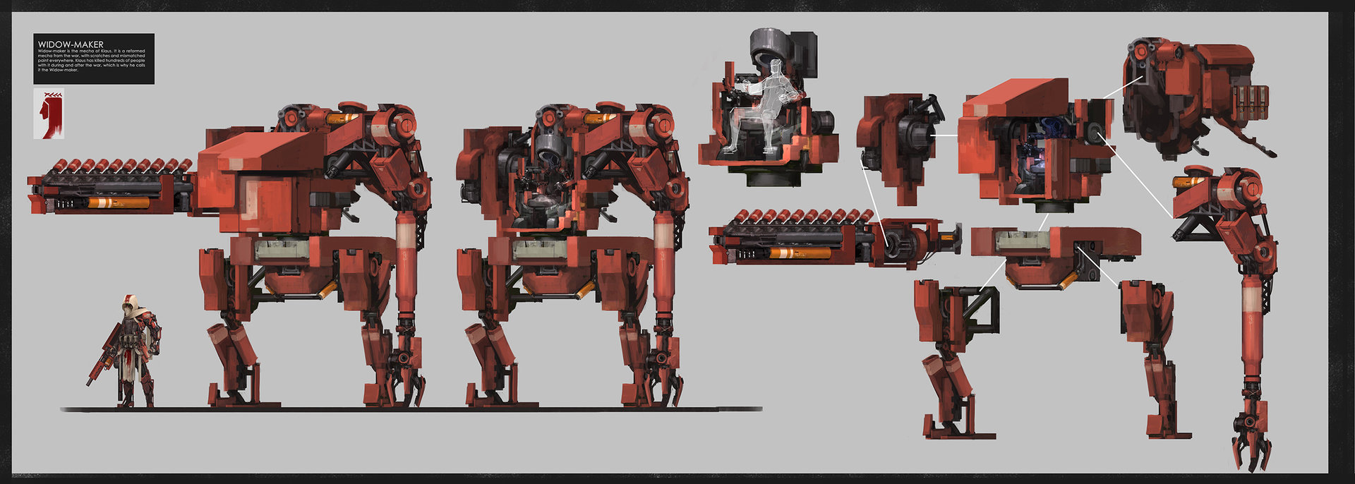 ArtStation - mech design
