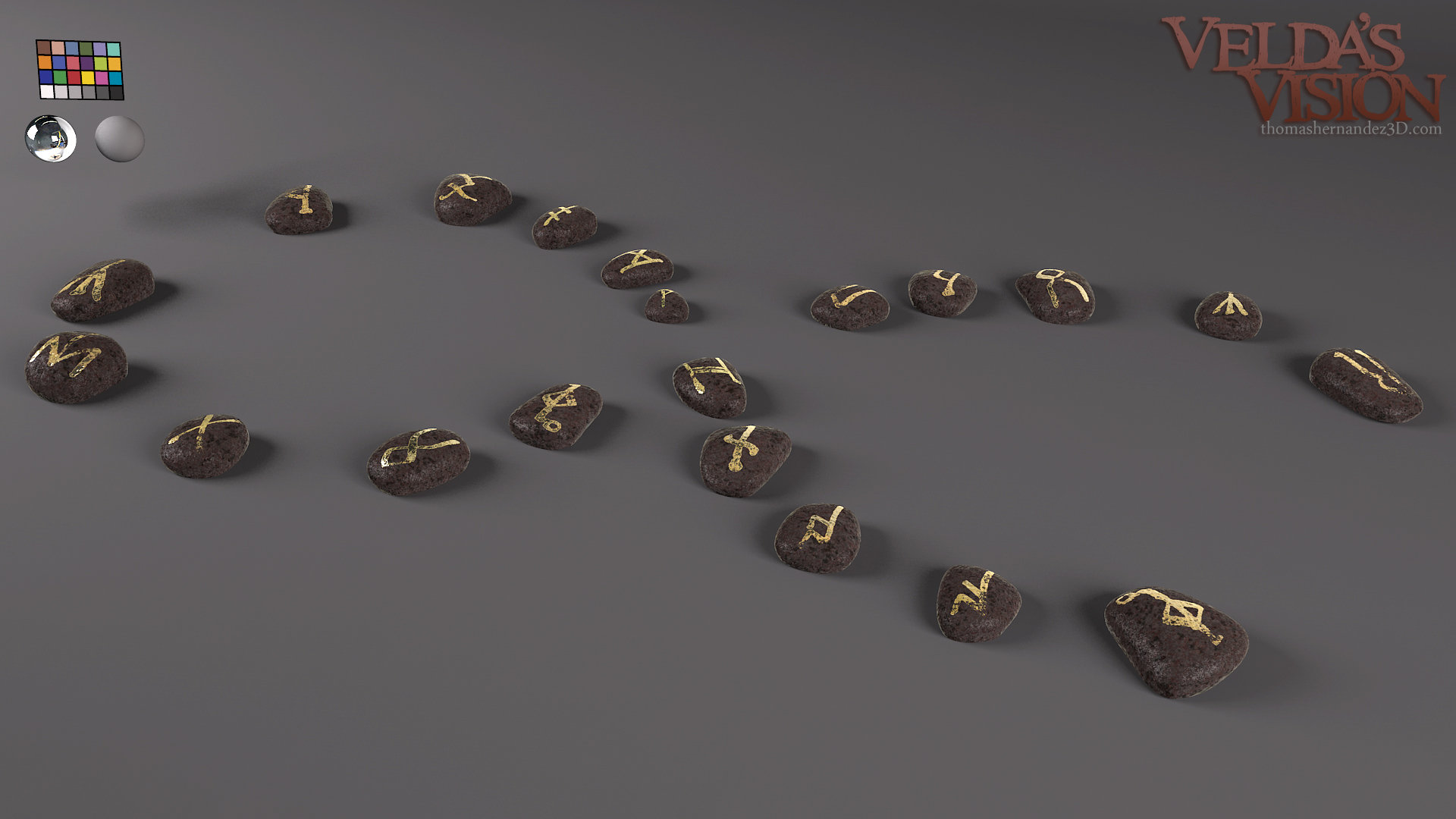 ArtStation - Runes /// Velda's Vision, Thomas Hernandez