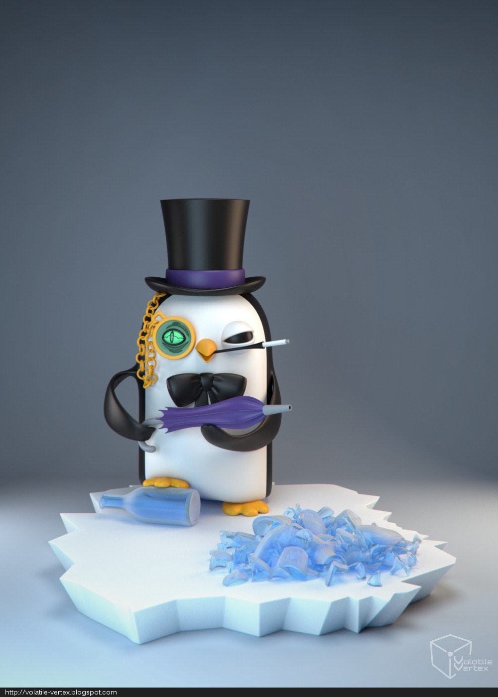 ArtStation - Gunter The Penguin, Volatile Vertex