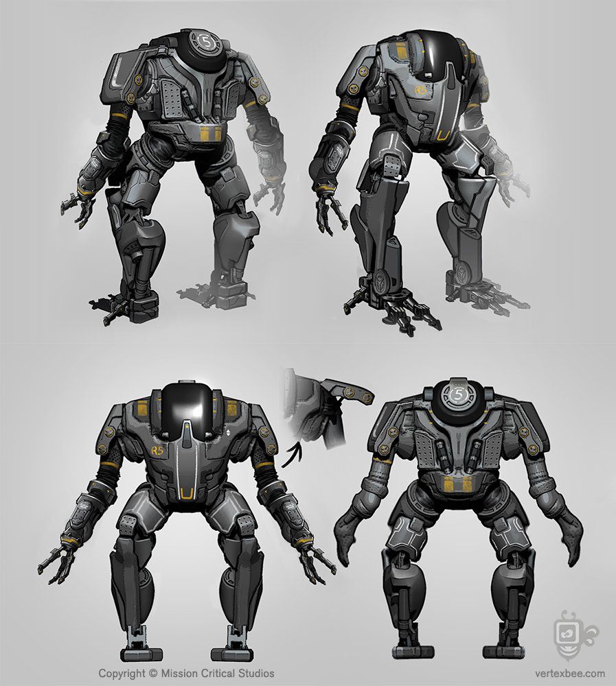 ArtStation - Robot sketches