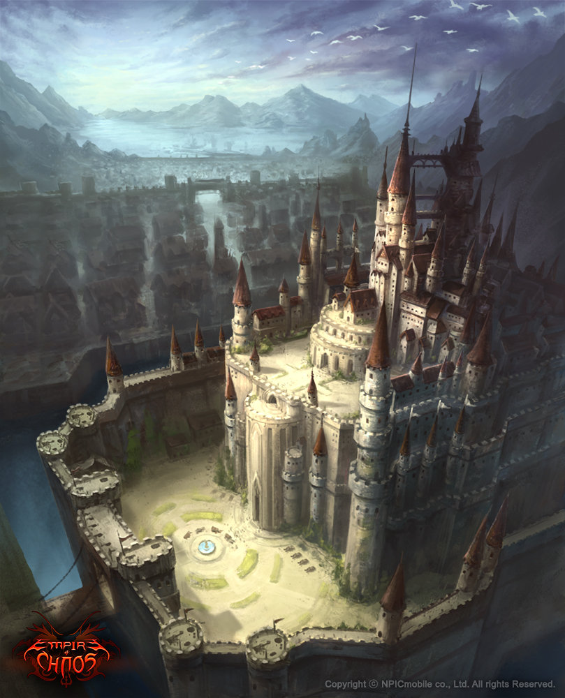 ArtStation - Empire of Chaos _ castle