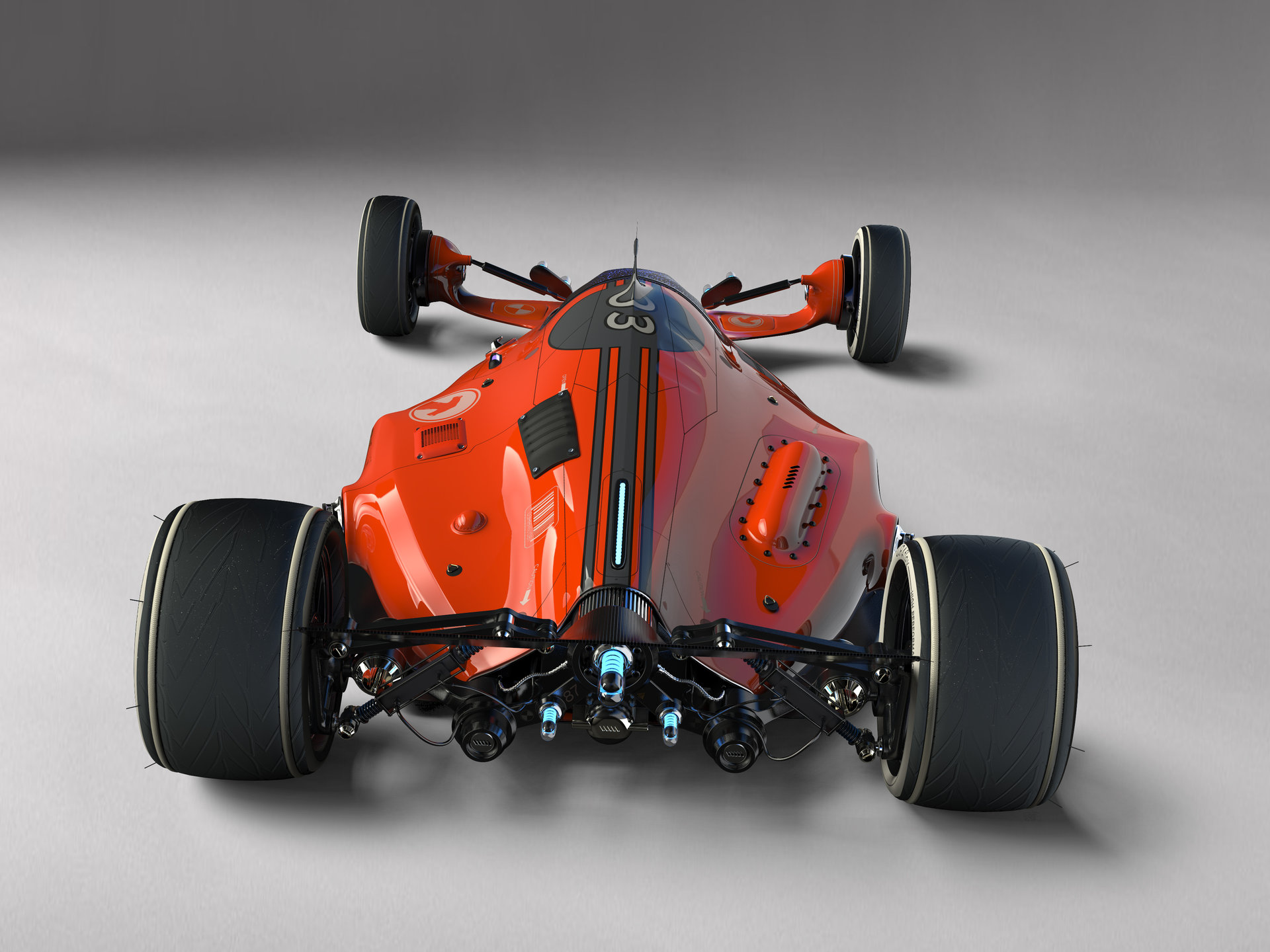 ArtStation - Hammerhead Race car