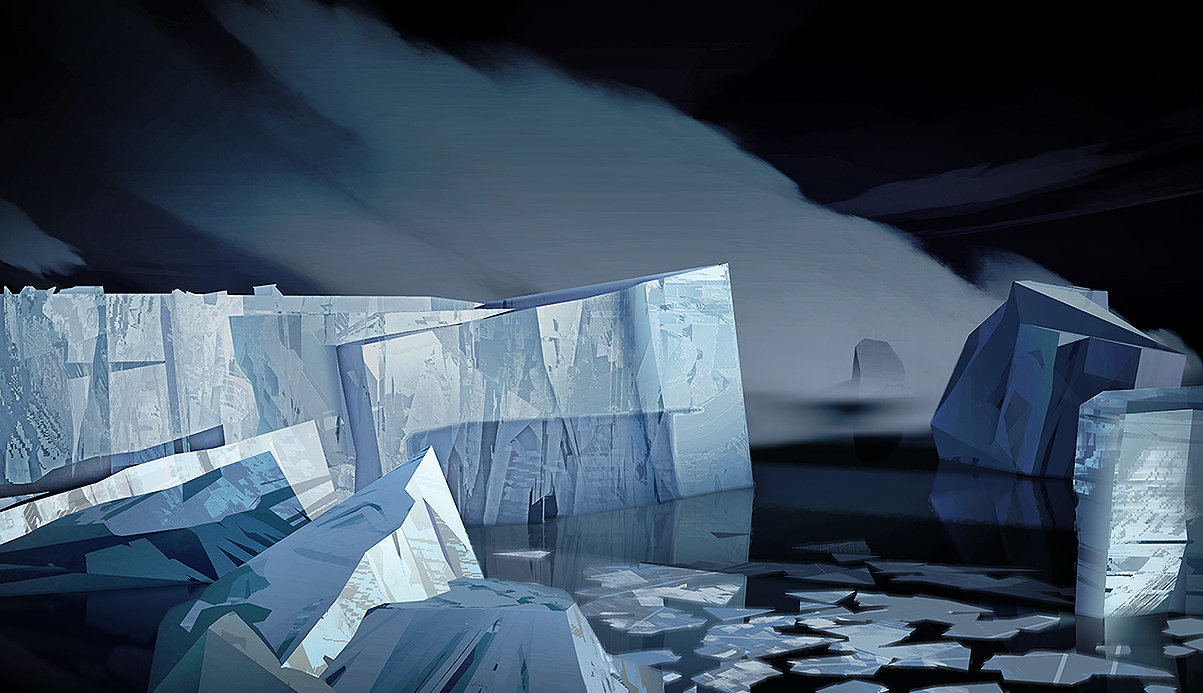 ArtStation - Ice flow