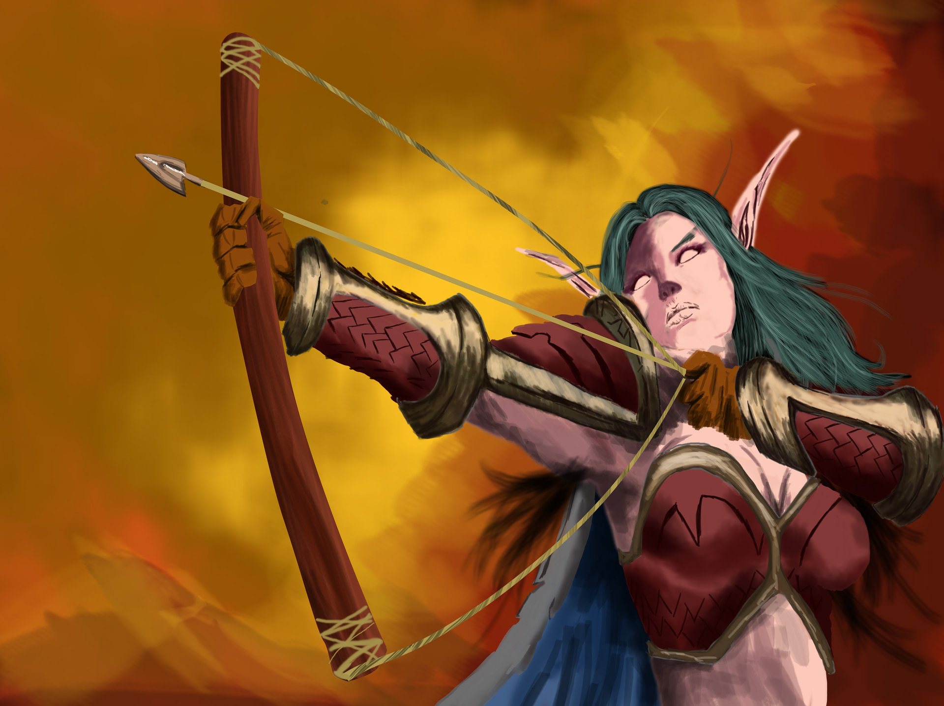 ArtStation - Elfa fan art